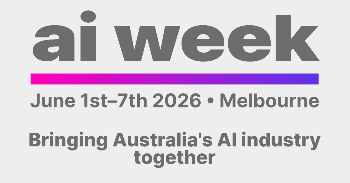 AI Week Melbourne